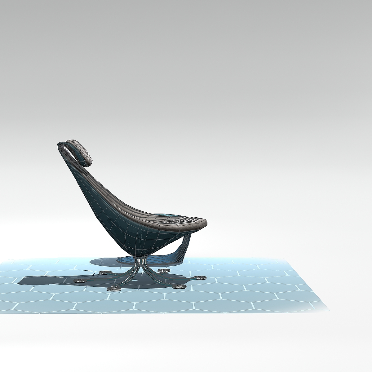 Future chair 3D model - TurboSquid 1497718