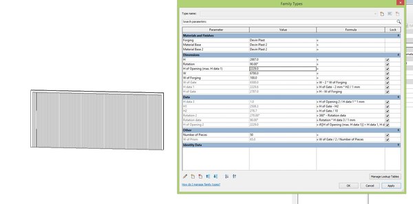 3D gate revit family - - TurboSquid 1497710