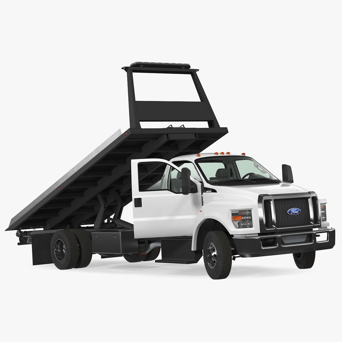 F650 tow truck rigged model - TurboSquid 1498103