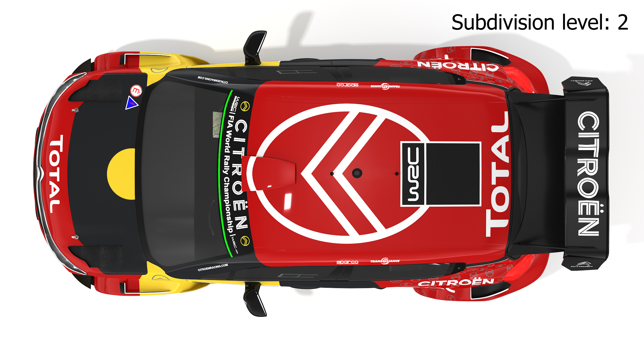 3D citroen c3 wrc 2019 - TurboSquid 1398070