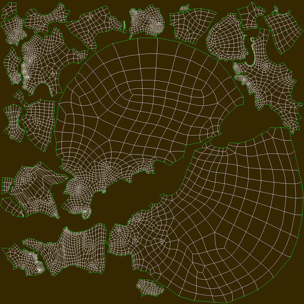 Pirate skull bones composition 3D model - TurboSquid 1496308