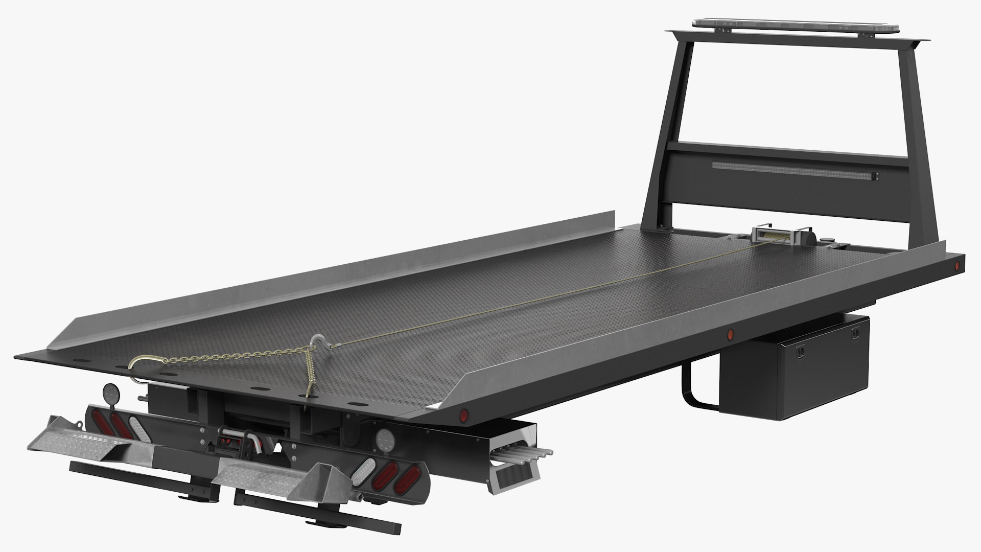 Flatbed platform bed 3D model - TurboSquid 1498101