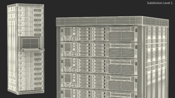 Server rack notebook sliding 3D model - TurboSquid 1498104