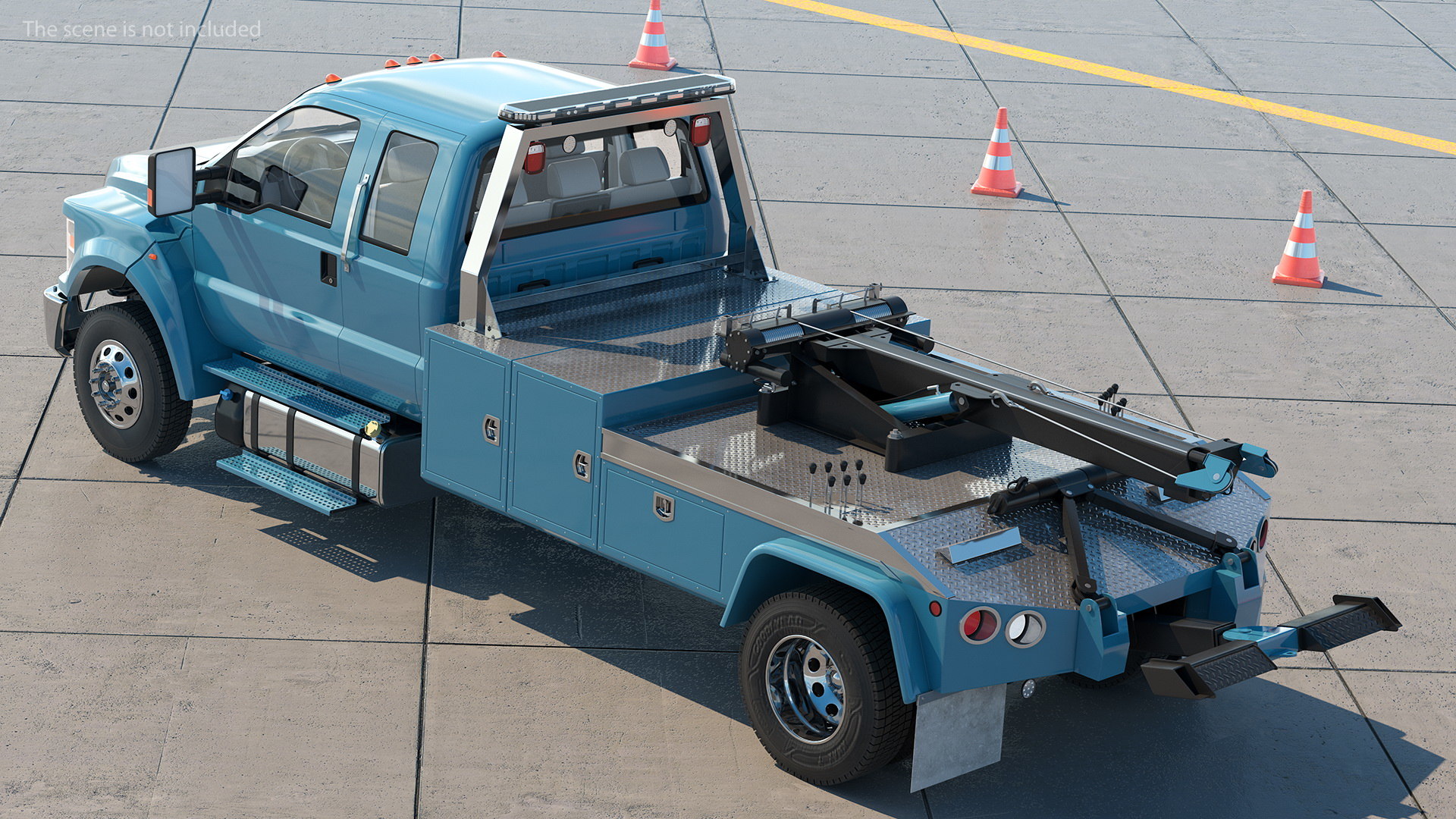 3D model heavy duty tow truck - TurboSquid 1498122