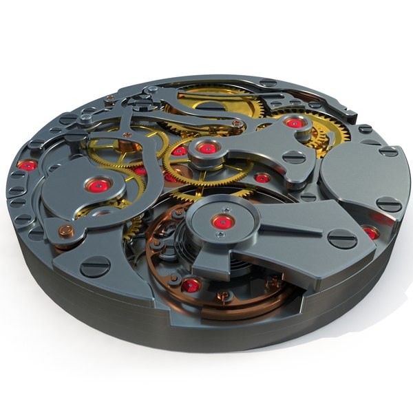 Watch Movement 3D Models for Download | TurboSquid