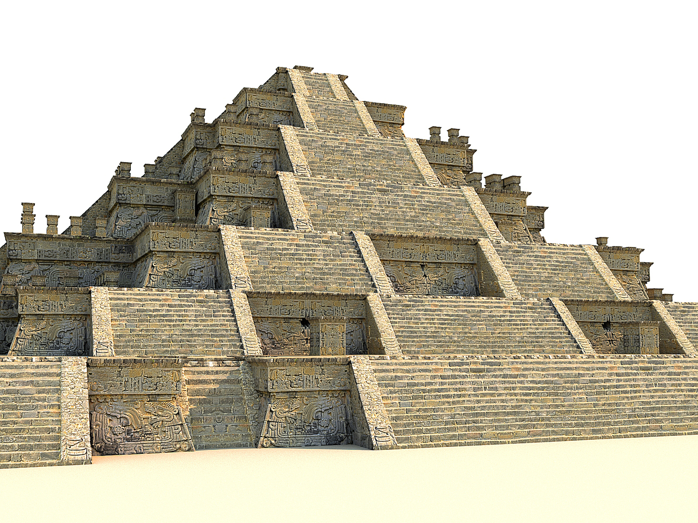 3D piramide 16k - TurboSquid 1498067