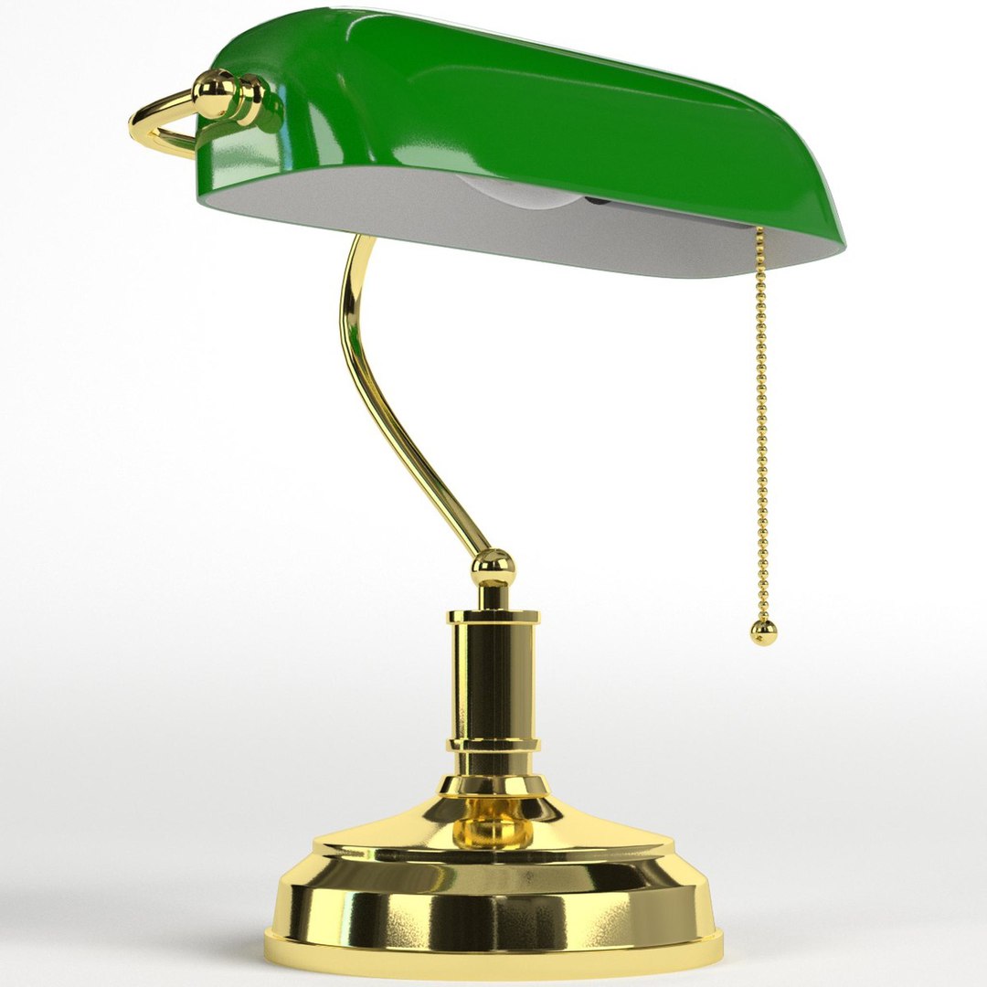 뱅커스 램프 3D 모델 - TurboSquid 1329500