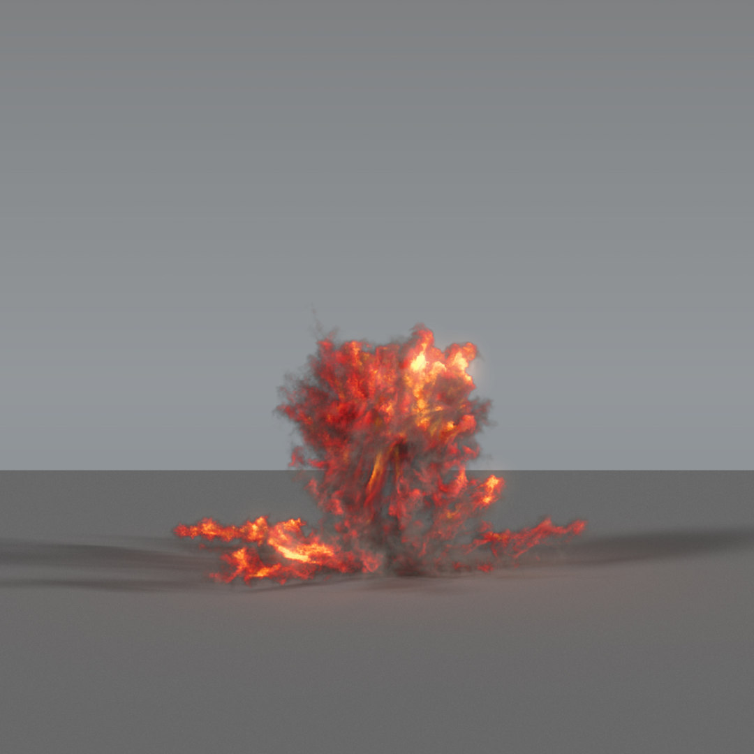 Explosion ground 3D model - TurboSquid 1490845