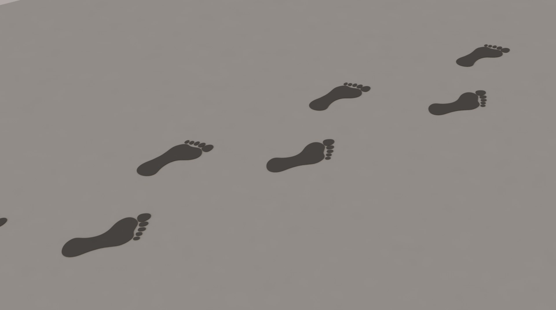 3D model footprint foot print - TurboSquid 1498554 3D model footprint foot print - TurboSquid 1498554