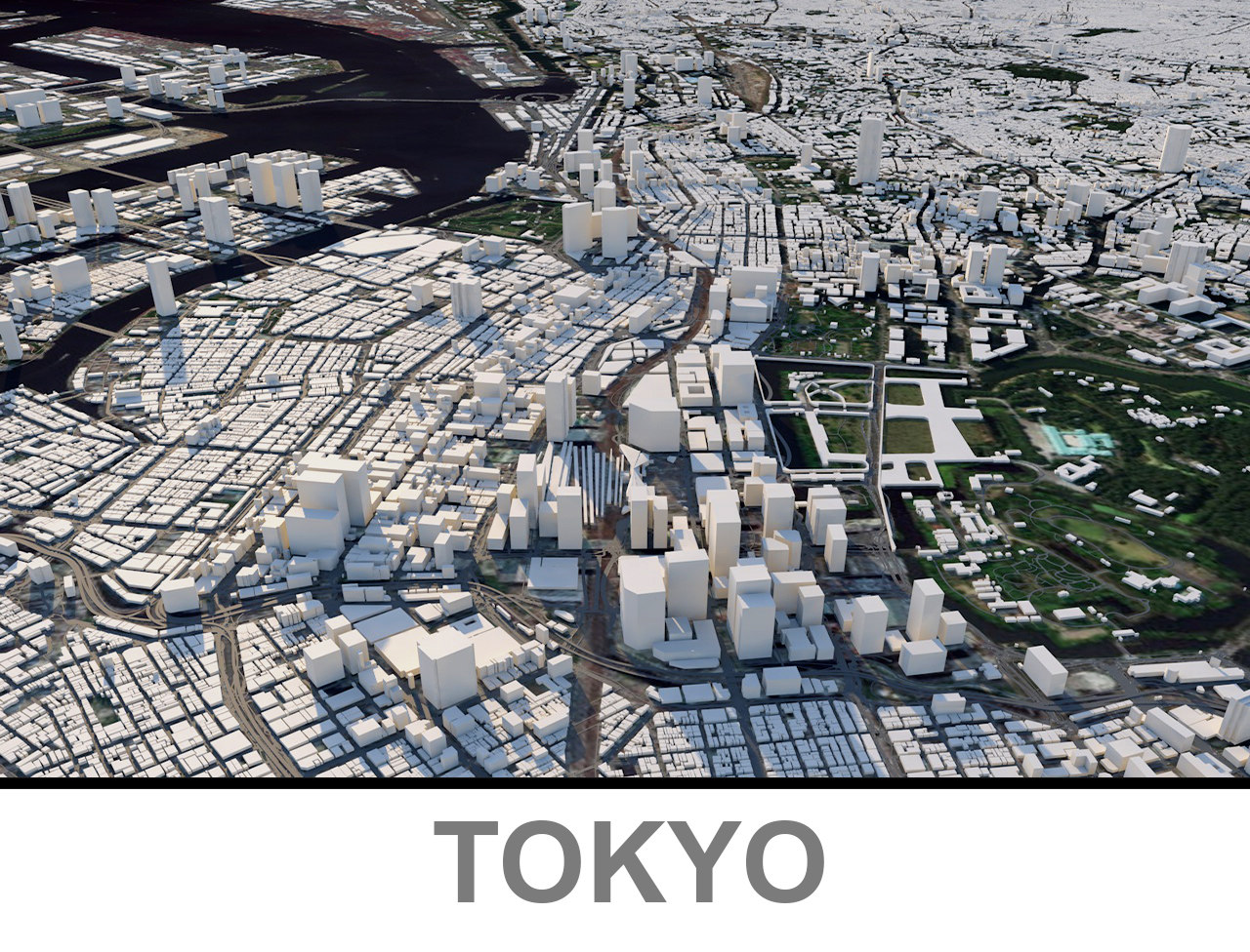 3D model tokyo city - TurboSquid 1497370