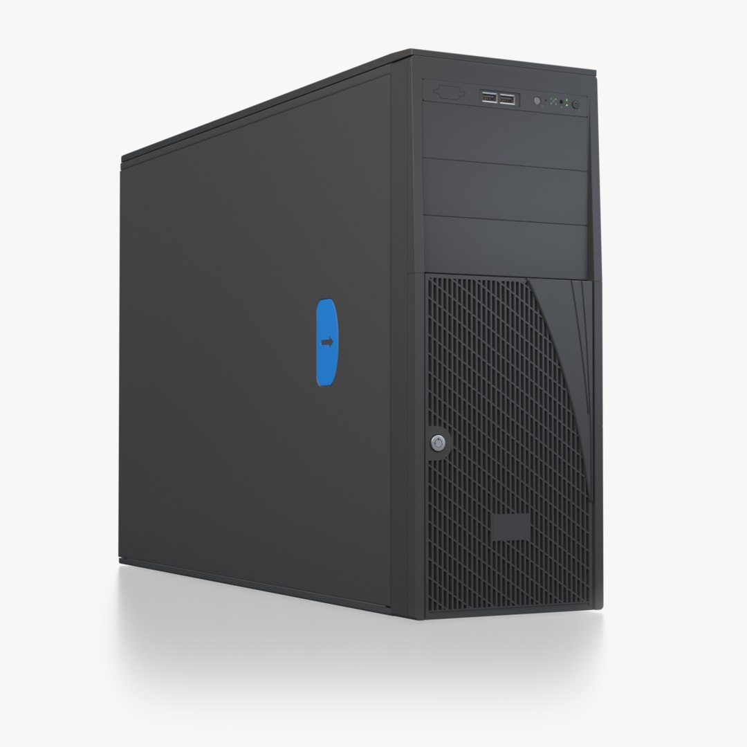 3D 4u server - TurboSquid 1498412