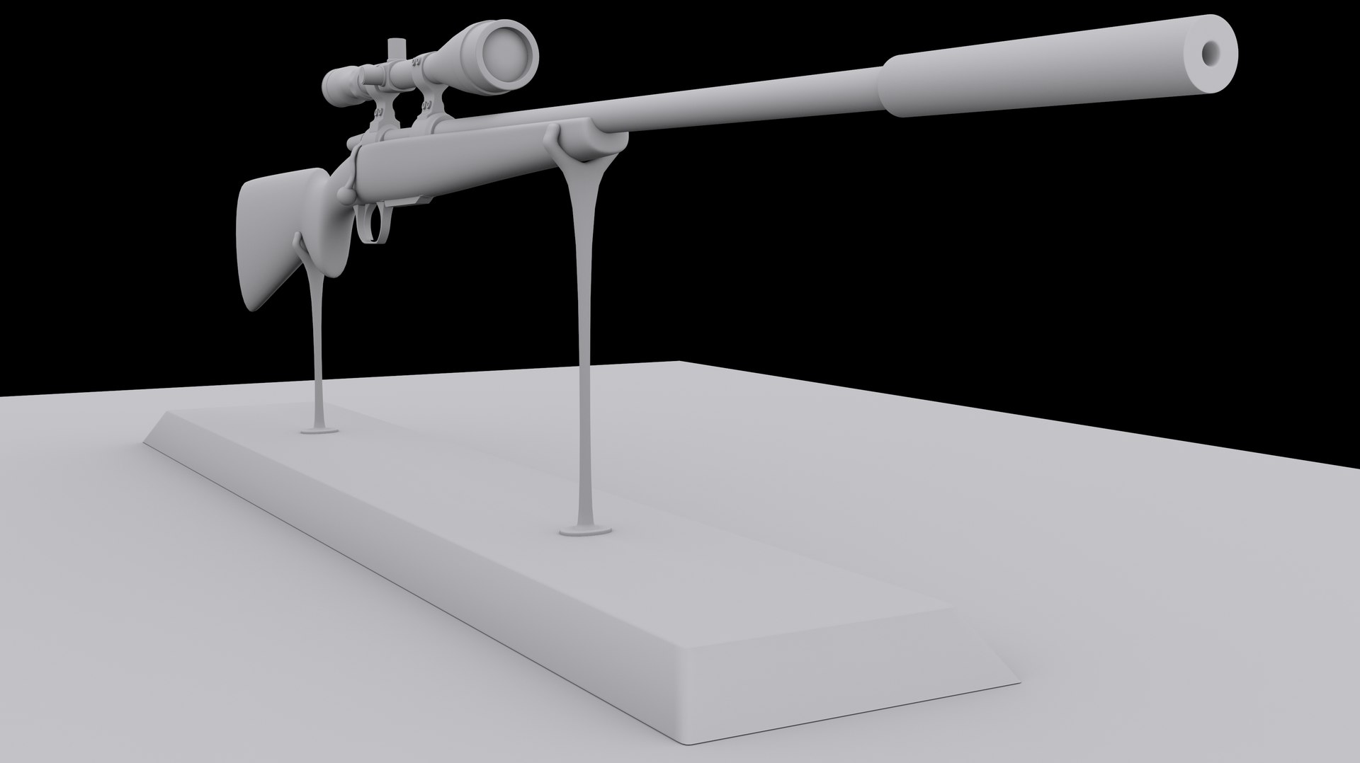 3D sniper rifle - TurboSquid 1499071