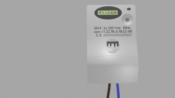 Electrical Meter 3D Models for Download | TurboSquid
