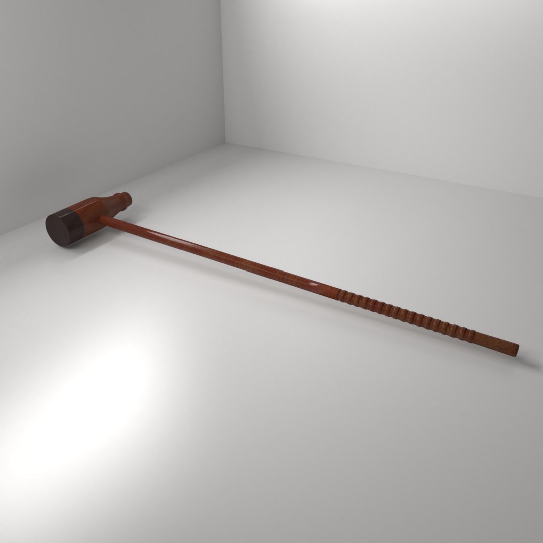 Woodball Mallet Modelo 3D - TurboSquid 1499667