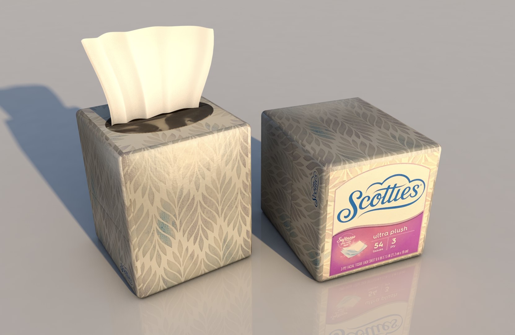 Tissue box 3D - TurboSquid 1499713