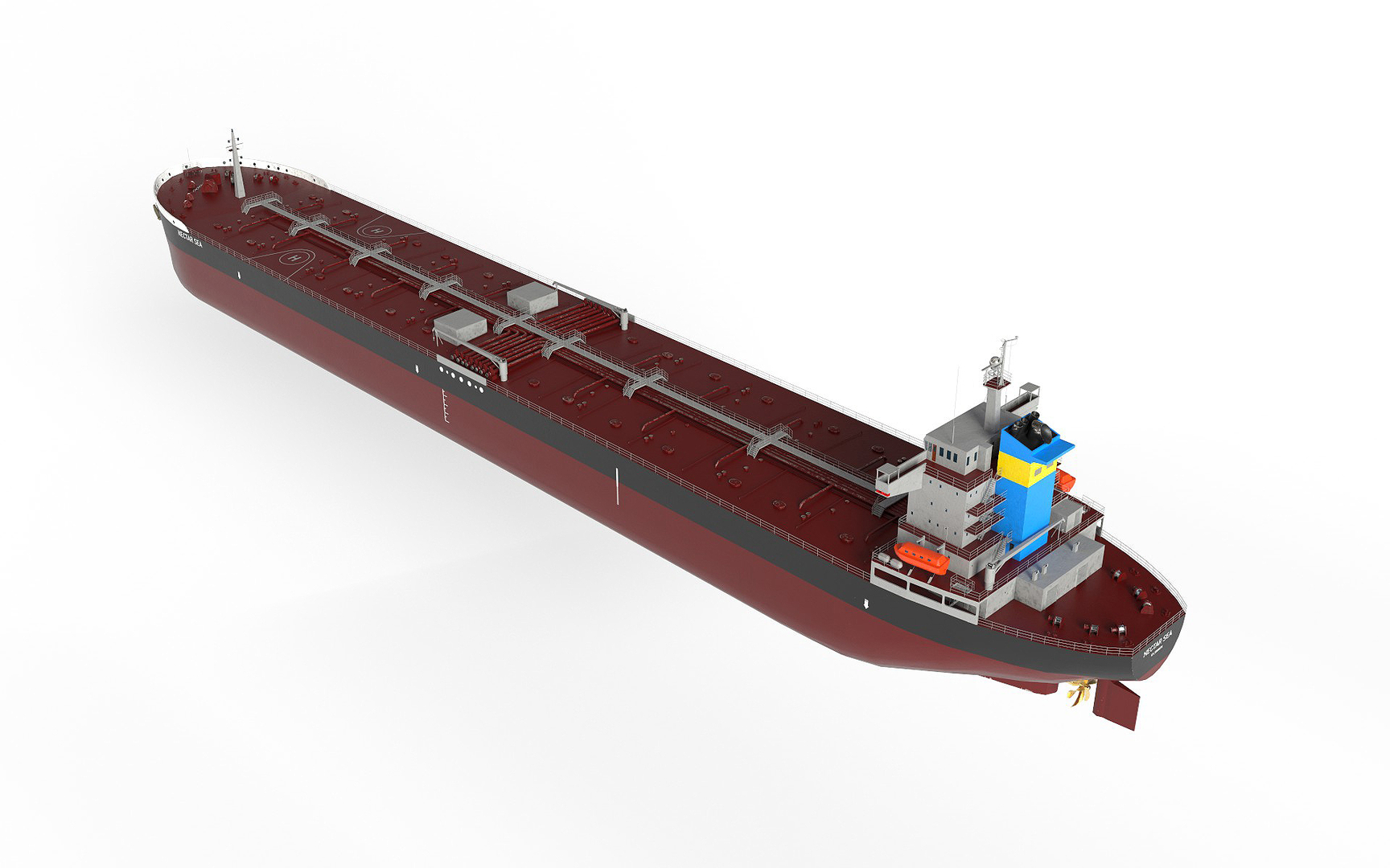 Oil tanker panamax 3D model - TurboSquid 1499742