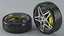 Sports car wheel tire model - TurboSquid 1500063