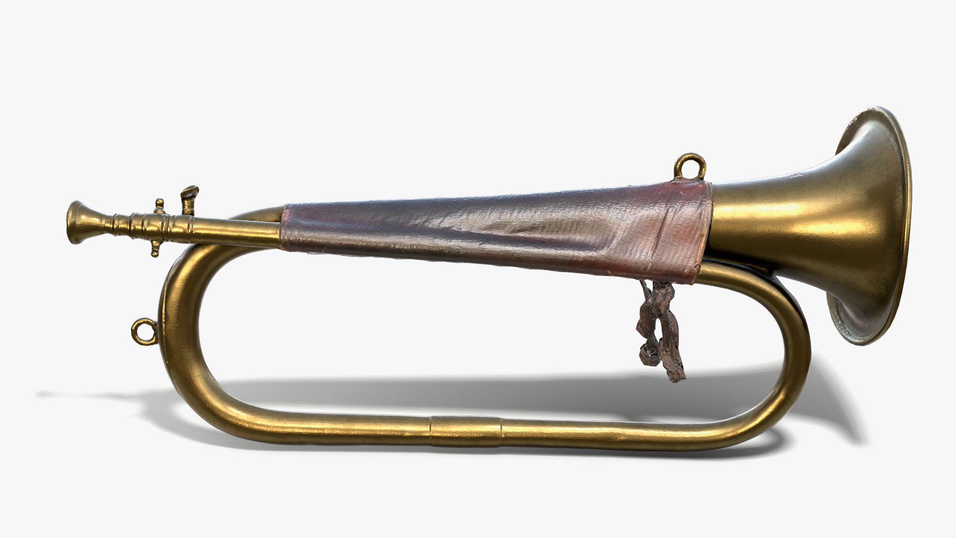 cornet military 3d model