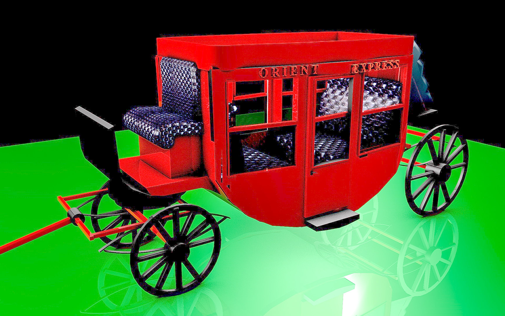 Historical orient express 3D model - TurboSquid 1500208