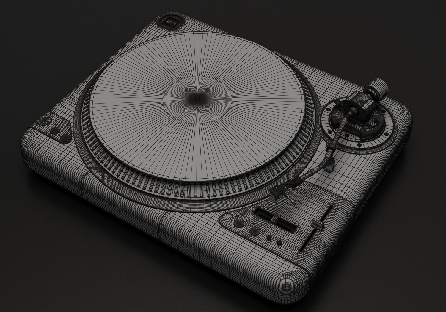 3D turntable devices electronic model - TurboSquid 1500323