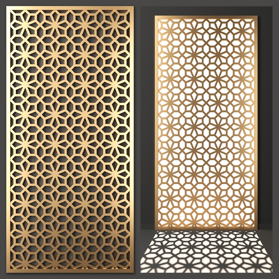 Decorative partitions 3D - TurboSquid 1500316