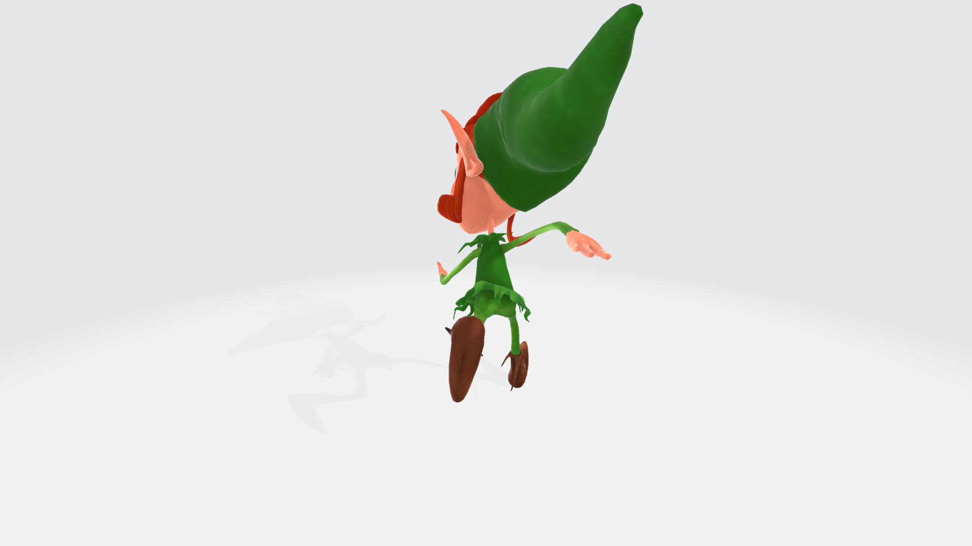 3D elf running - TurboSquid 1500360