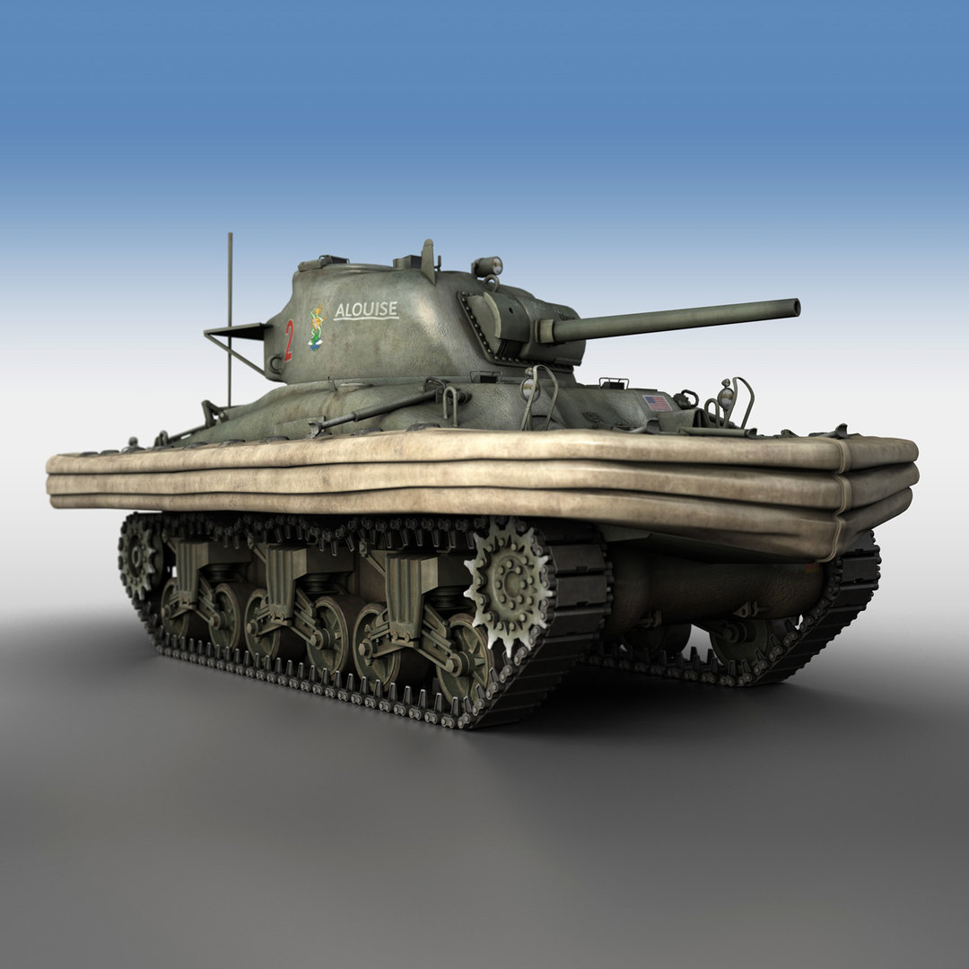 M4a1 sherman - duplex 3D model - TurboSquid 1500566