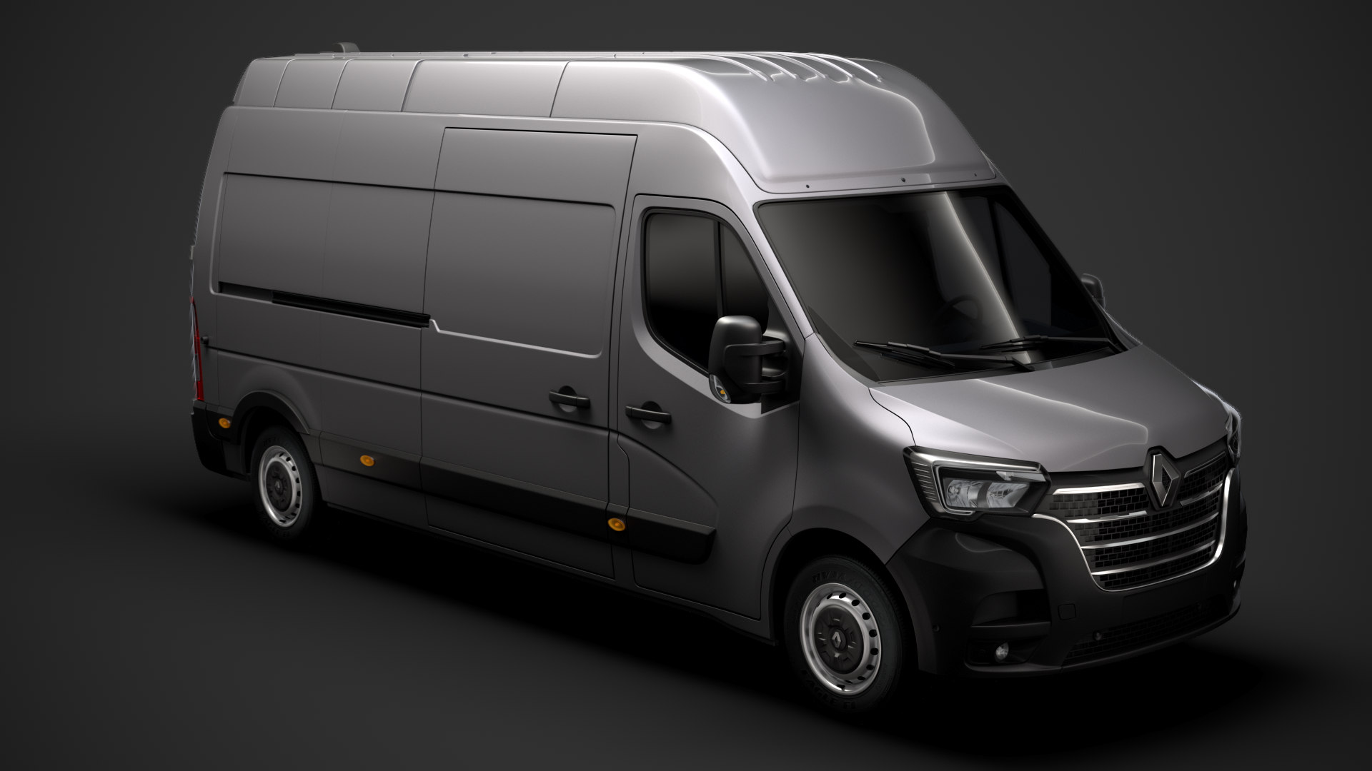 modèle 3D de Renault Master L3H3 Van 2020 - TurboSquid 1500613