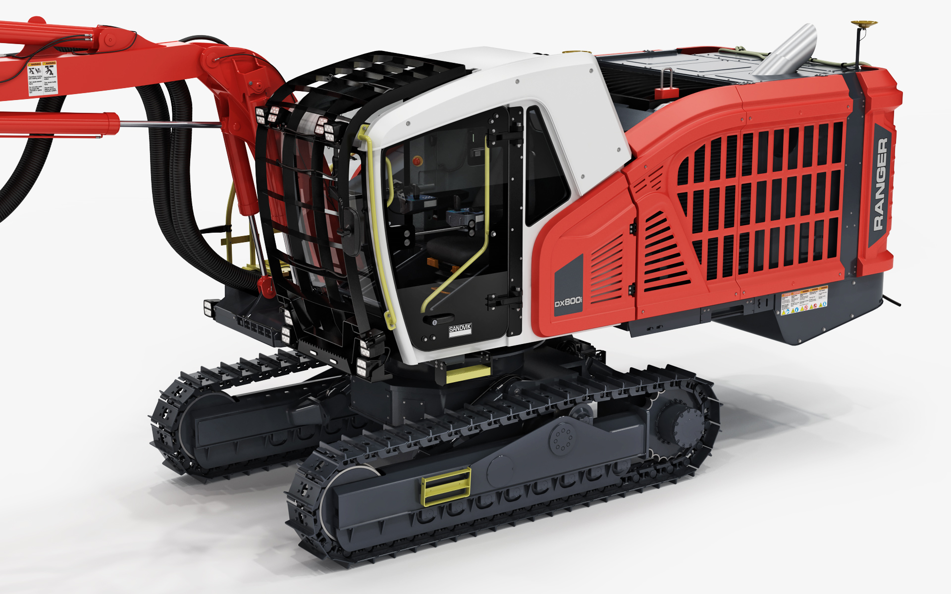 Sandvik ranger dx800i 3D - TurboSquid 1500687