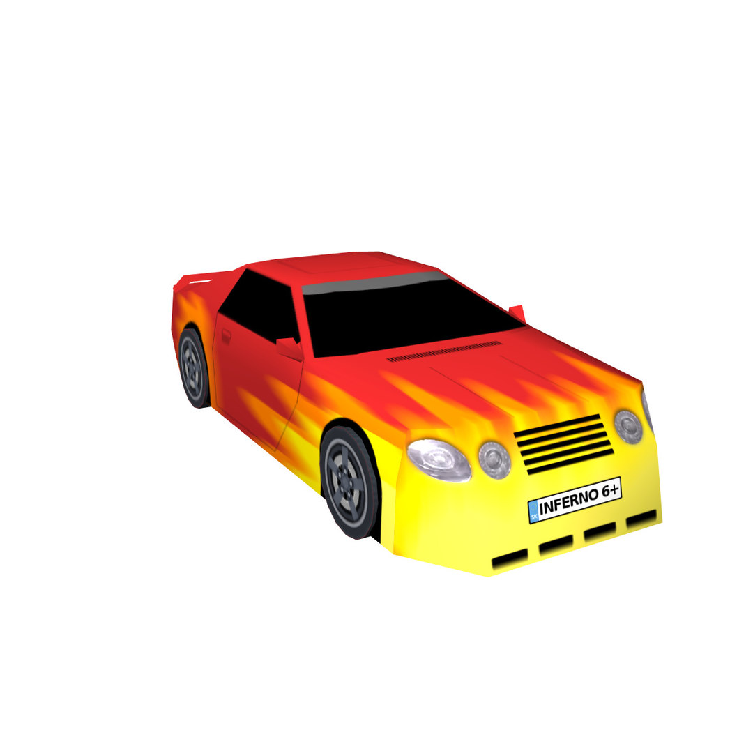 Sports car inferno 3D model - TurboSquid 1501037