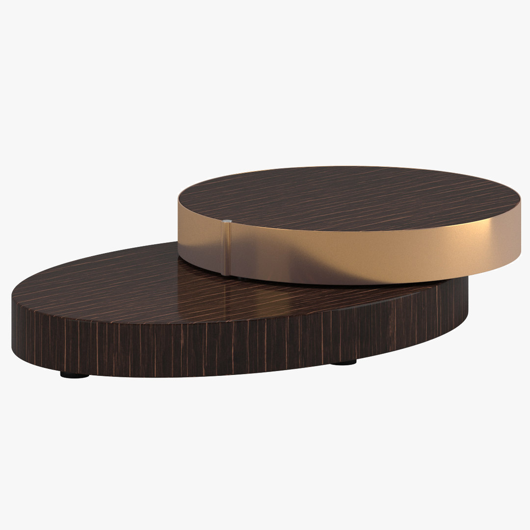 Minotti benson table model - TurboSquid 1501258