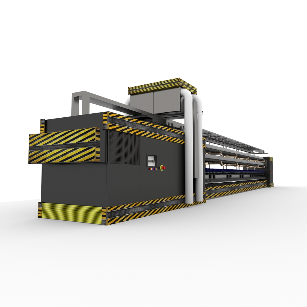 Machine industrial manufacturing 3D model - TurboSquid 1501199