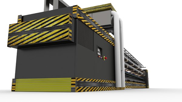 Machine industrial manufacturing 3D model - TurboSquid 1501199