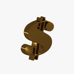 Dollar Sign 3D Models for Download | TurboSquid