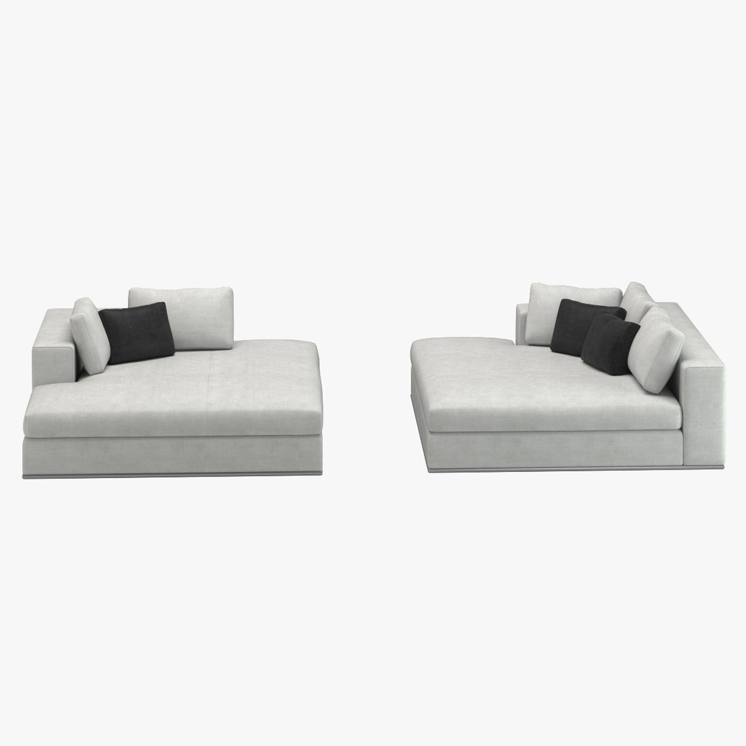 Minotti hamilton sofa 3D model - TurboSquid 1501374