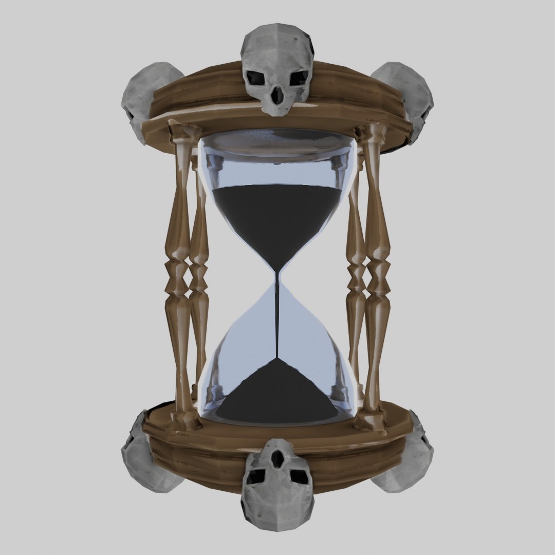 3D hourglass scary - TurboSquid 1501434