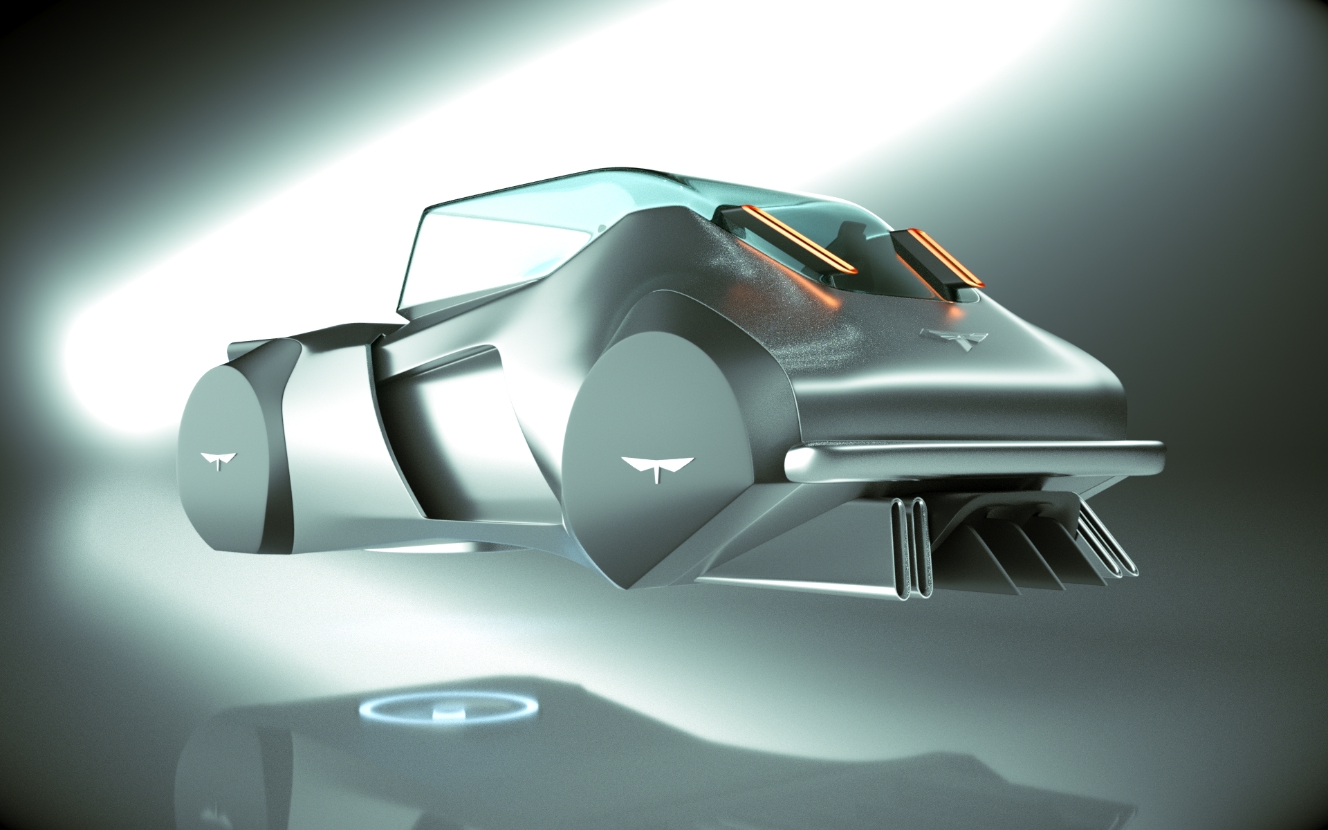 Hover car 3D model - TurboSquid 1501444