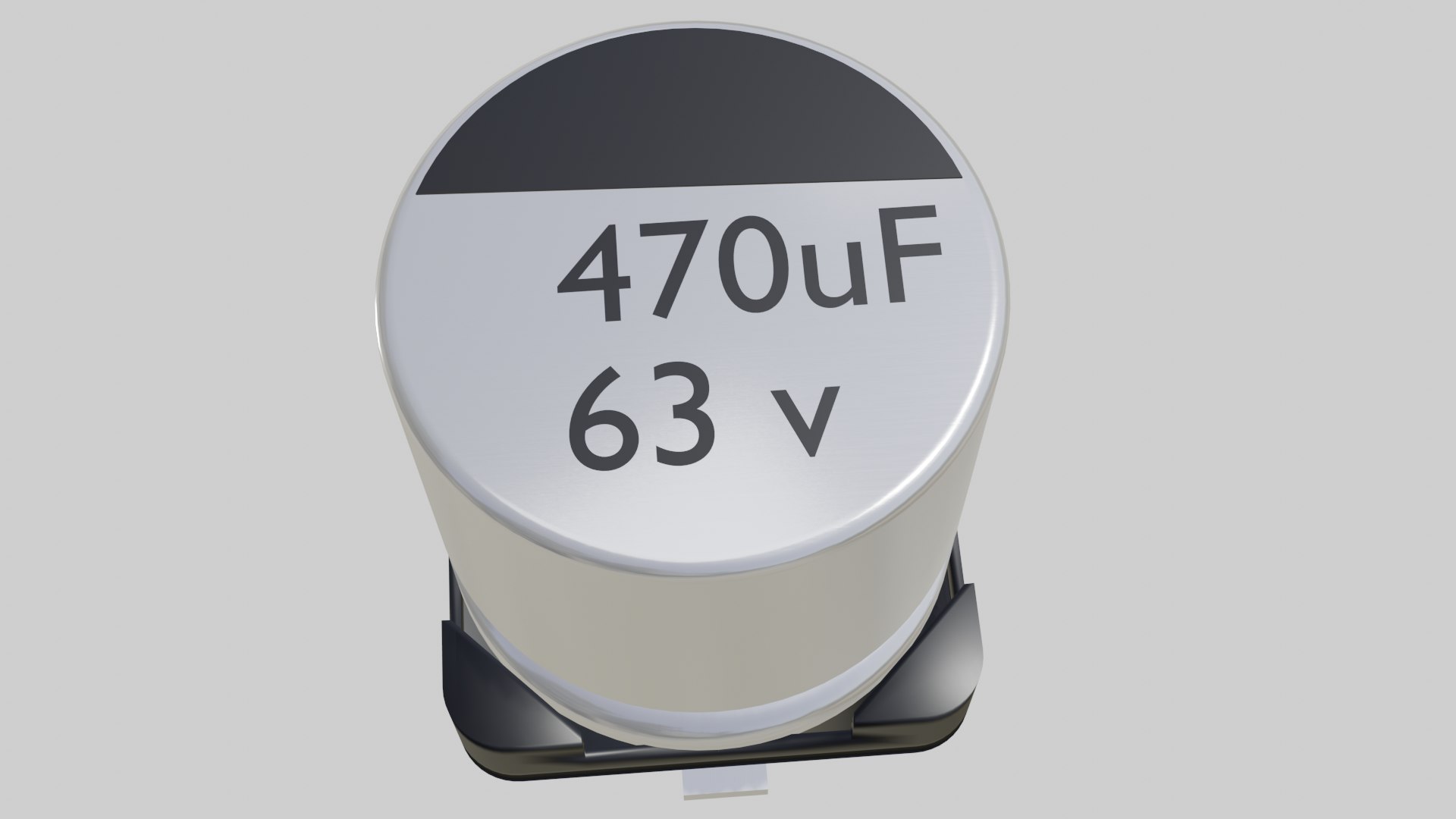 Capacitor smd aluminium 3D model - TurboSquid 1501603