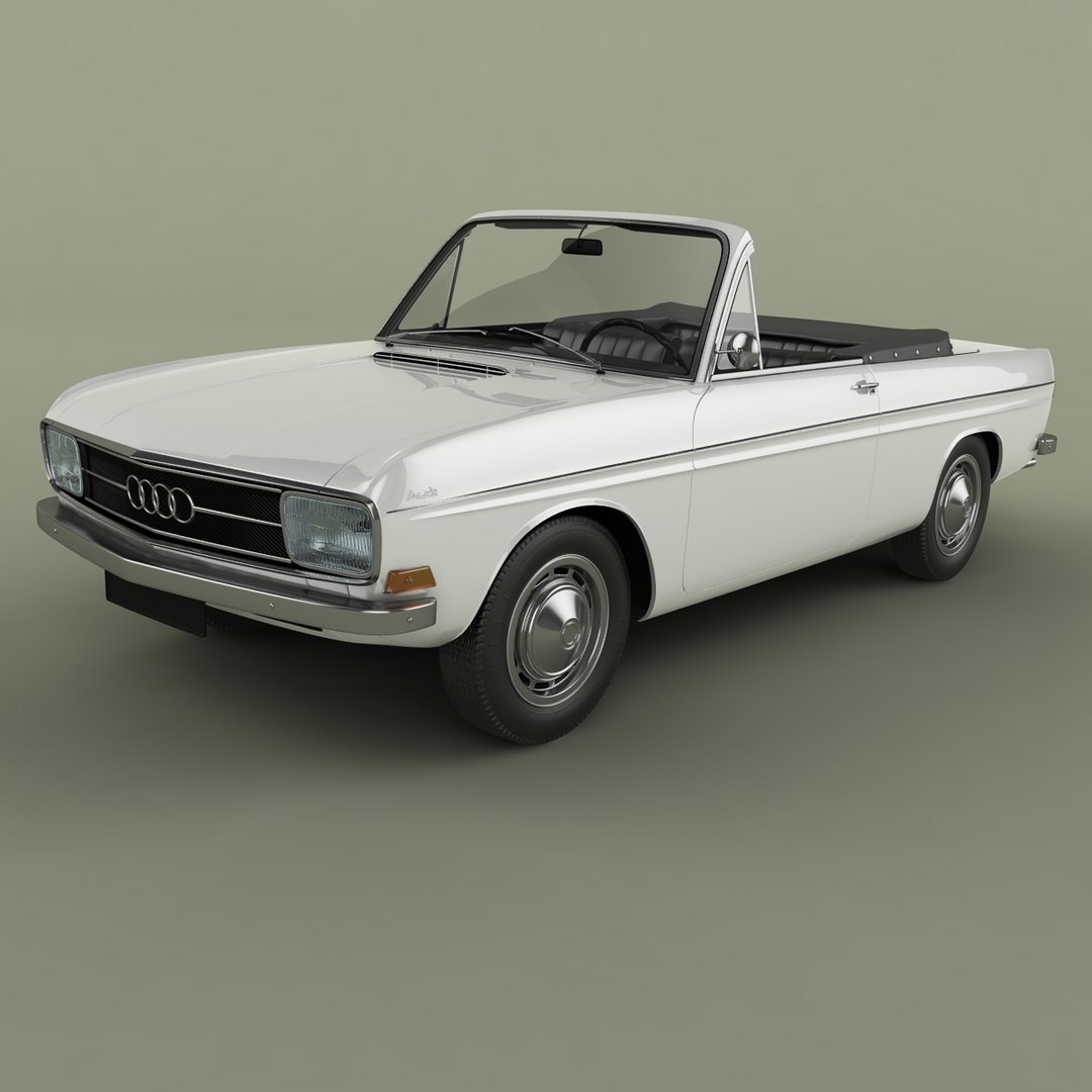 3D 1968 audi super 90 - TurboSquid 1501625