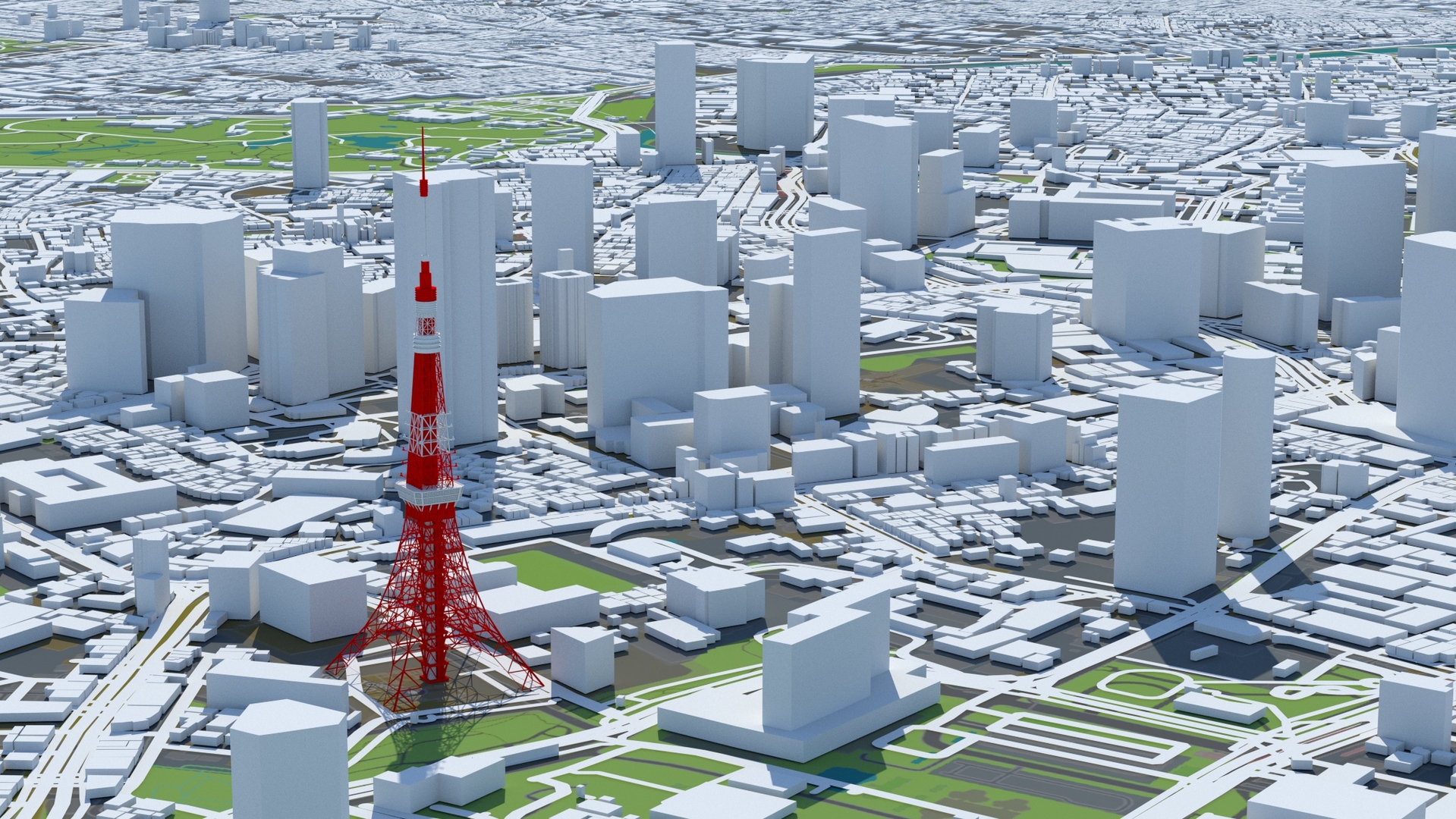 3D tokyo city - - TurboSquid 1457759