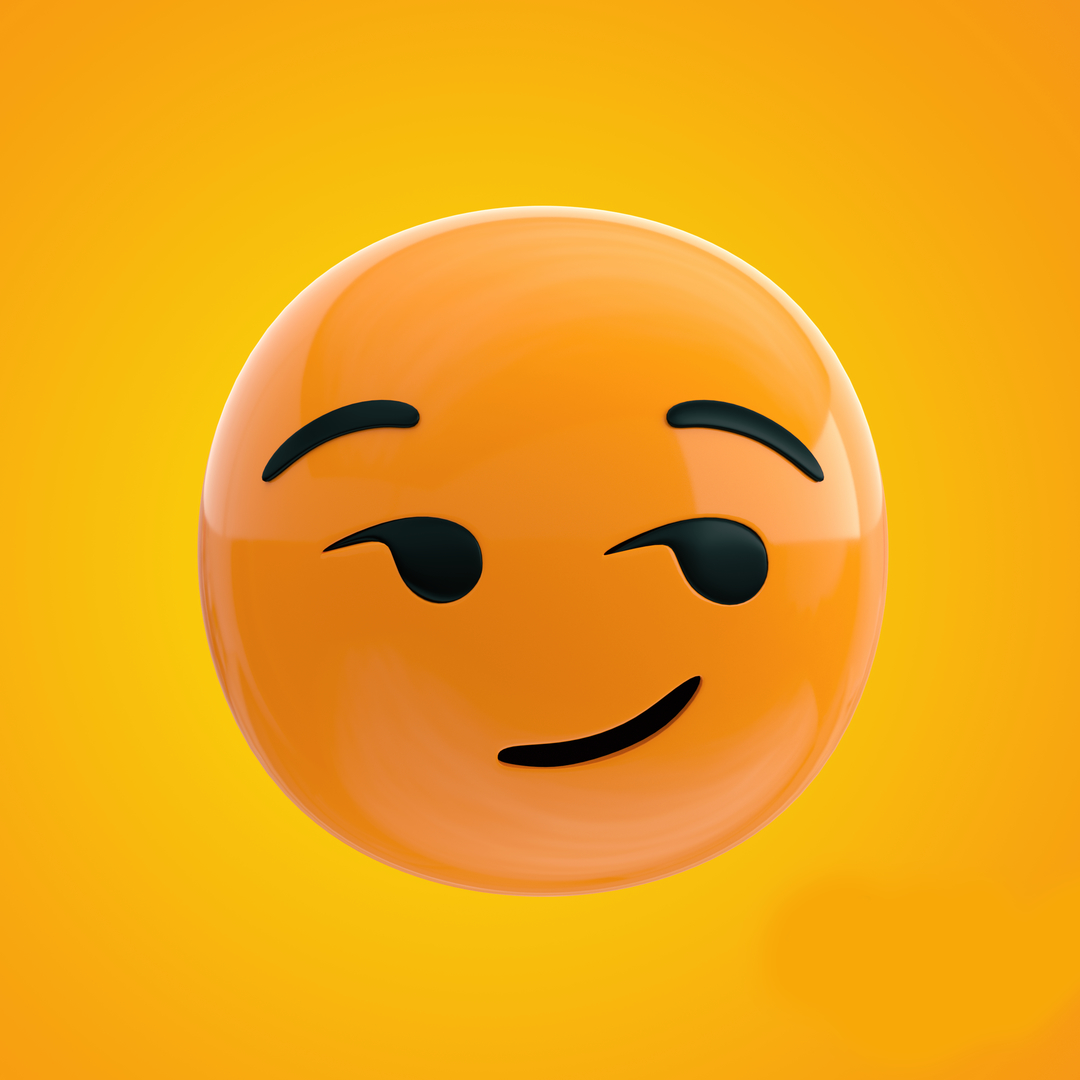 3D cheeky emoji - TurboSquid 1426694