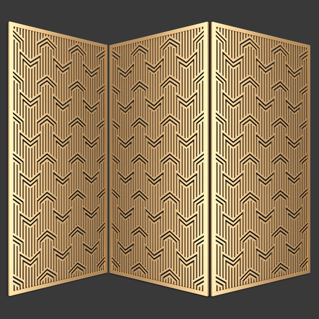 Decorative partitions 3D model - TurboSquid 1501907