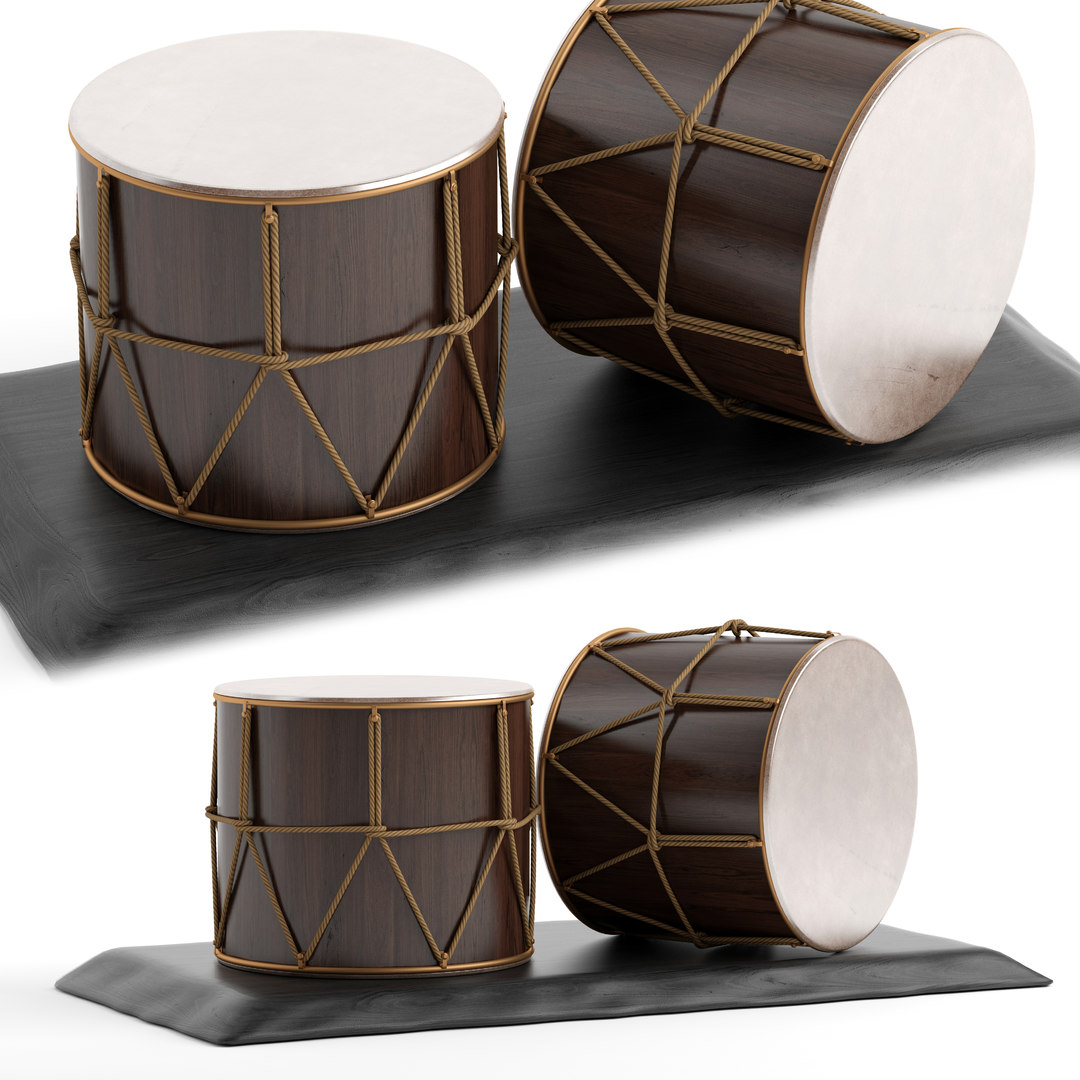 3D azerbaijan national musical instrument - TurboSquid 1501901