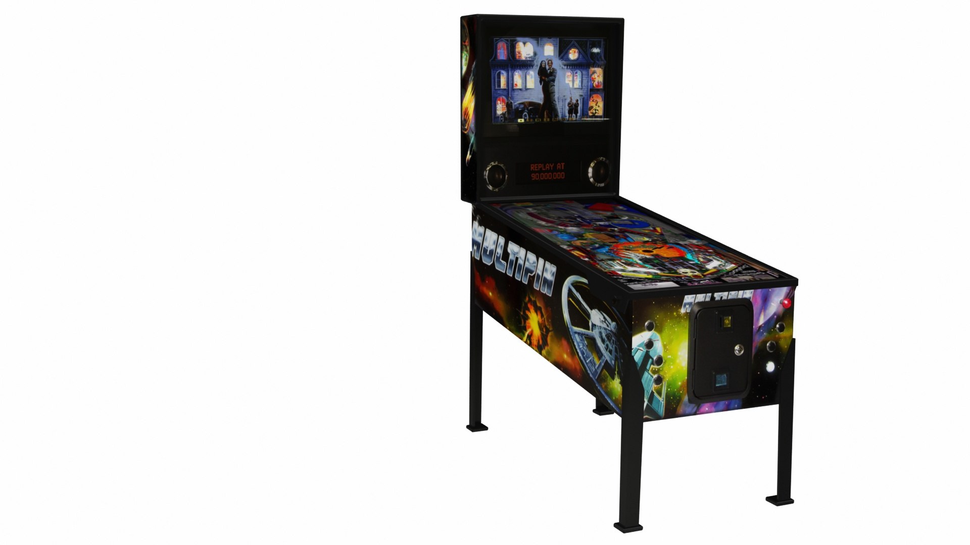 3D pinball machine - TurboSquid 1501955