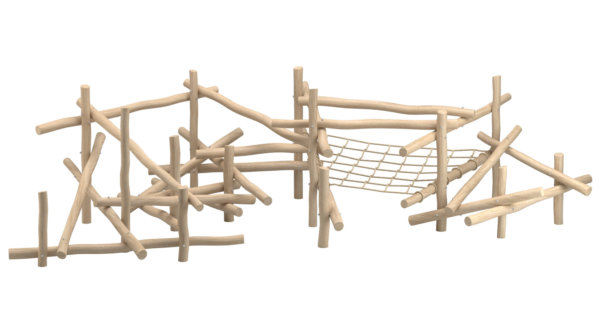 3D playground climbing structure - TurboSquid 1502152
