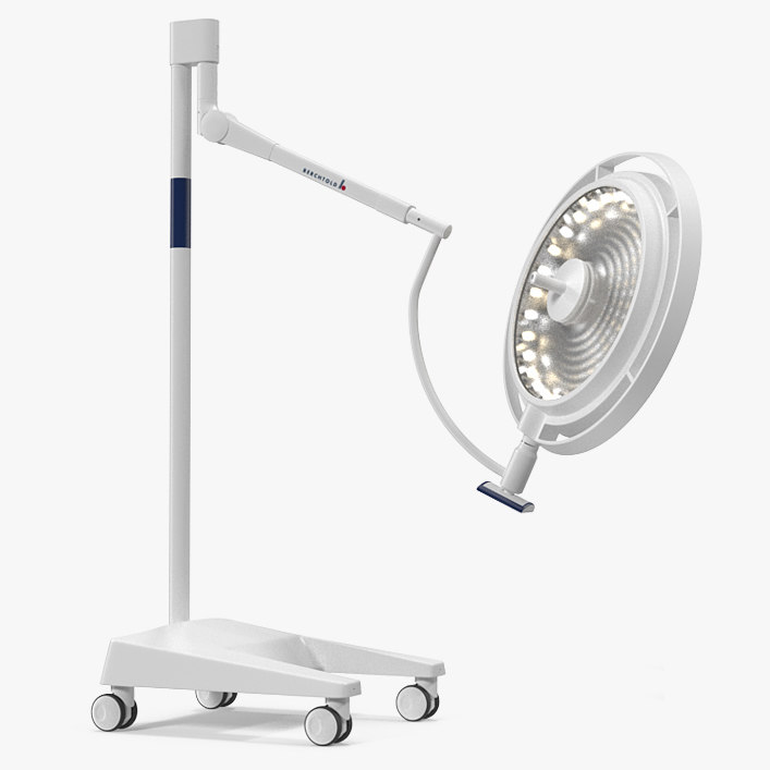 Berchtold chromophare surgical light 3D model - TurboSquid 1502100