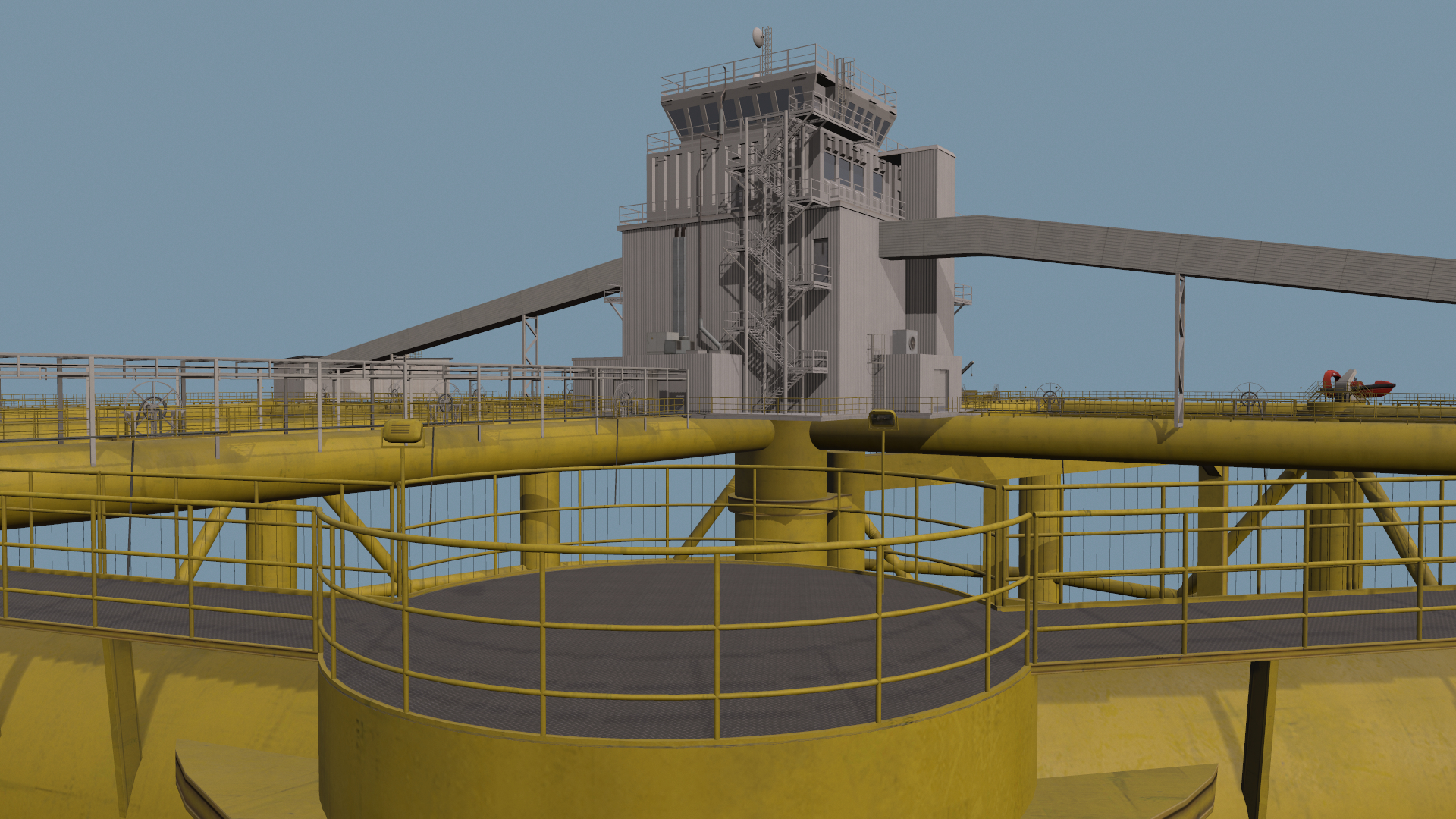 Real-time offshore fish farm 3D - TurboSquid 1502246