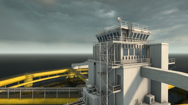 Real-time offshore fish farm 3D - TurboSquid 1502246