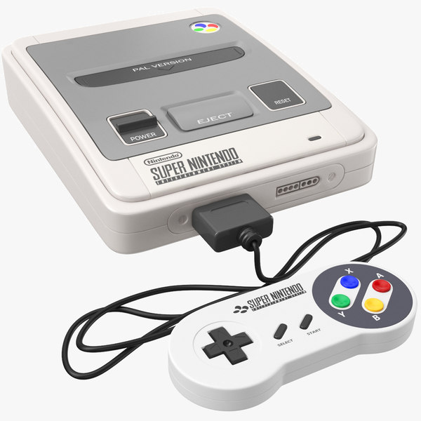 SNES 3D Models for Download | TurboSquid