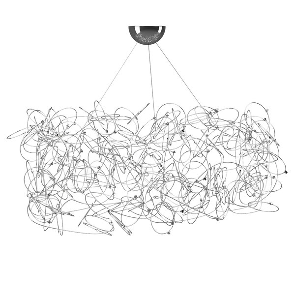 3D модель Quasar Curled Люстра - TurboSquid 1502548